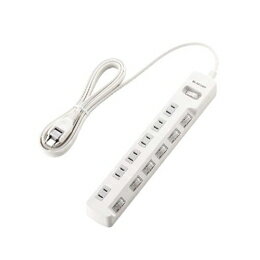 待機電力をまとめて節約できる一括スイッチと、接続機器ごとにON/OFFでき、個別に節約できる個別スイッチが付いた省エネタップです