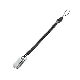 高い耐久性を実現した強化スパイラルを採用。金属クリップでしっかり挟まるクリップストラップ。