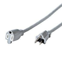 OAタップなどの電源コードを5m延長できます。3P-3P
