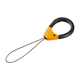 軽い樹脂素材のフィンガーストラップ