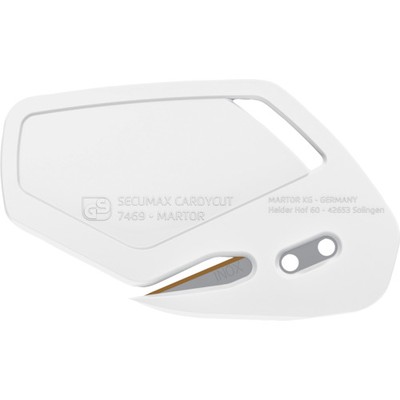martor シートカッター SECUMAX CARDYCUT(10枚入り) 00746922メーカー：martor社【特長】●透明なので切断部分が見やすく正確な切断が可能です。●厚み2mmと極めて薄く、狭いクリアランスにも入り込みカット作...