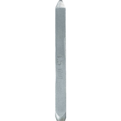TRUSCO バラ刻印 1.5mm B SKD-15EBメーカー：トラスコ中山(株)【特長】●彫りが深く、シャンクも太いため美しい文字が刻印され、非常に長持ちする刻印です。●先端は丁寧に研磨されており、正確に刻印できます。【仕様】●文字:B...