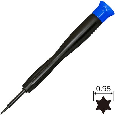サンフラッグ 特殊精密ドライバー T-2/ヘクスローブ0.95mm NO17-Gメーカー：サンフラッグ(株)(旧 新亀製作所)【特長】●携帯電話・PHS・各種ゲーム機器、精密機械などの特殊ねじ用工具です。●グリップ後部のキャップを軽く指先で...