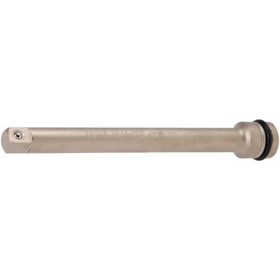 TONE インパクト用エクステンションバー(ボールタイプ) 差込角12.7mm 全長200mm NE44-200メーカー：TONE(株)【特長】●ソケットの脱着が容易なエクステンションバーです。●深くて狭い箇所の作業など、レンチが操作しにく...