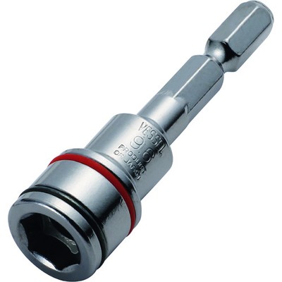 VESSEL リングナットセッター No.SAR9660(対辺9.6×60) SAR9660メーカー：(株)ベッセル【特長】●リングバネでしっかりネジを保持します。●マグネットを使用していないので、切粉の付着がありません。【用途】●折板中間...