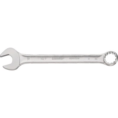 GEDORE スタンダードコンビネーションスパナ 32mm 6091370メーカー：GEDORE社【特長】●梨地仕上げの表面で滑りにくくなっています。●スリムタイプで他のシリーズより軽量です。●めがね部のオフセット角は15°で、6mm以上の...