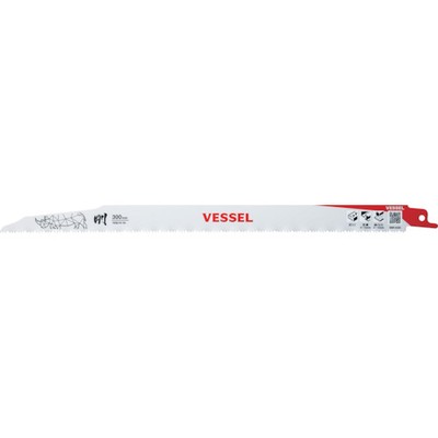 VESSEL SBR-0430-1 ライノブレード SBR-0430-1メーカー：(株)ベッセル【特長】●解体作業を重視した、厚刃仕様になっています。●釘入り木材などの複合素材に最適です。●コバルトハイス鋼とバネ鋼のバイメタルを使用、刃の耐...