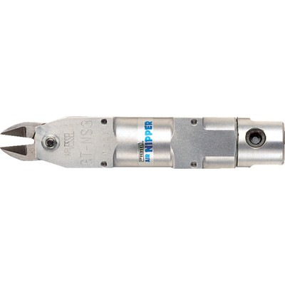 VESSEL 角型エアーニッパー GTNS3 GT-NS3メーカー：(株)ベッセル【特長】●樹脂成型品のゲートカットや溶接自動機、巻き線機などの各種線材のカットに対応しています。●別売で豊富なブレードを用意しています。●吸気位置が180度調...