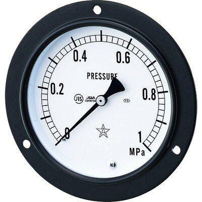 右下 一般圧力計 G332-211-0MPAメーカー：右下精器製造(株)【特長】●耐久性に優れています。●JIS B 7505-1規格品です。【仕様】●圧力レンジ(MPa):-0.1~0●最小目盛(MPa):-0.002●呼称:FDU3/8...