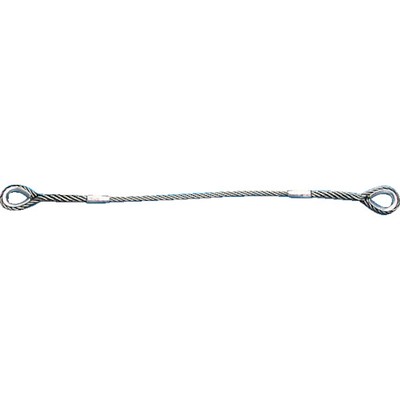 TRUSCO Wスリング Eタイプ 両端シンブル入り 12mmX1.5m GRE-12S1.5メーカー：トラスコ中山(株)【特長】●JIS規格適合品のワイヤロープを使用しています。●「労働安全衛生規則第475条」及び「クレーン等安全規則第2...