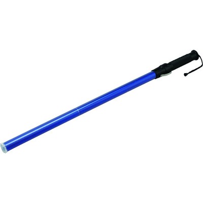 緑十字 LED合図灯(ロングタイプ) 青 LED×12個 YDT-800 全長:820mm(発光部:30mmΦ×615mm) 325011メーカー：(株)日本緑十字社【特長】●全長は一般的な合図灯の約1.5倍の長さで、視認性は抜群です。●長...