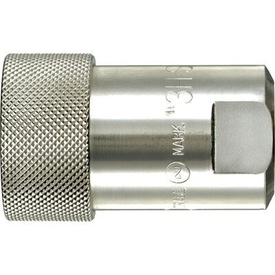 日東 HSPカプラ ニトリルゴムNBR(SG)相手側取付サイズR3/8(00923) 3HS STEEL NBRメーカー：日東工器(株)【特長】●ソケット・プラグともに自動開閉バルブを備え、分離時に流体の流出を防止します。●圧力損失を低く抑...