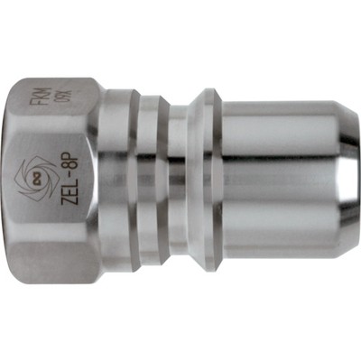 日東 ゼロスピルカプラ ステンレス製 ニトリルゴムNBR(SG)相手側取付サイズR1/2(42844) ZEL-4P SUS NBRメーカー：日東工器(株)【特長】●独自の液だれ低減バルブ構造で接続・分離時の空気混入量と液だれ量を大幅に低減...