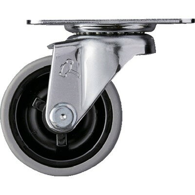 ハンマー プレート式 自在 キャスター 56X28 エラストマー車 50mm 軽荷重 420E-L50メーカー：ハンマーキャスター(株)【特長】●エラストマー材質でマーキング問題も解消する、コストパフォーマンスモデルです。●硬質車輪に無いソ...