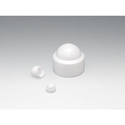 SDC プロテクトパーツ「袋ナットキャップ」 (1袋(PK)=100個入) FC12723メーカー：(株)SDC田中【特長】●ボルト、ナットにかぶせて、簡単に袋ナットの形状が得られ、けが防止ができます。【仕様】●色:白●適合ねじ:M8●D(...