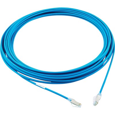 PANDUIT カテゴリ6A細径シールドパッチコード 15m 青 STP28X15MBUメーカー：パンドウイットコーポレーション【特長】●すべてのLANケーブルは工場での性能試験に合格しています。●細径化されたことで高密度アプリケーションエ...