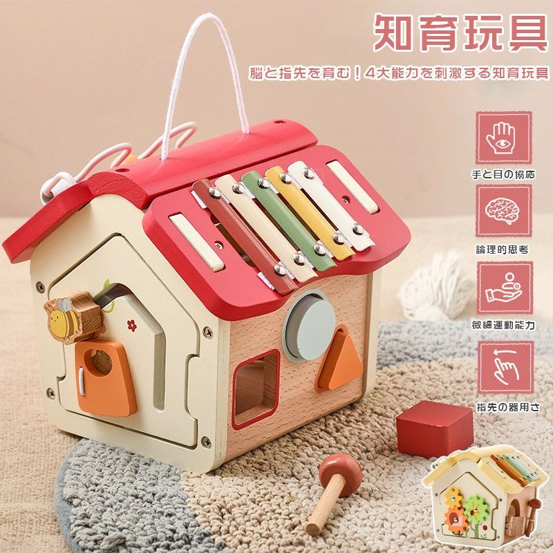 商品情報 【木製だから、軽くて安心】本物の工具だと、重くてケガの原因になったり、お家を傷つけてしまうことも。軽くて温かみのある木製なら、そんな心配もせず全力で楽しませてあげられます。お子様も、自分だけの工具セットに大興奮すること間違いありま...