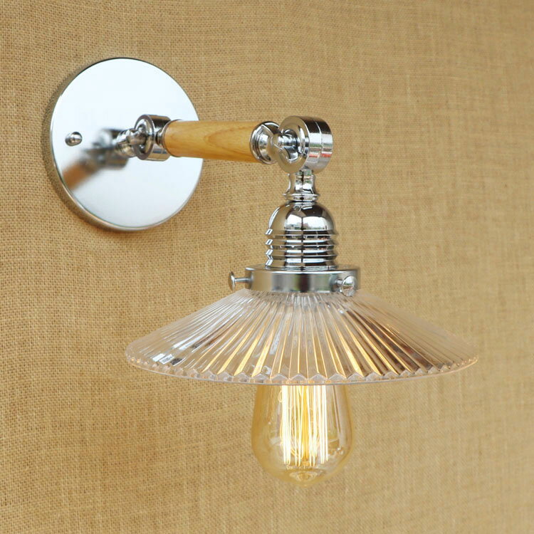 壁掛けライト 壁取付照明 壁掛け照明 LED対応 室内照明 ブラケット照明 玄関照明 ブラケットライト 北欧 壁掛け灯 照明おしゃれ 階段ライト ガラス 間接照明 ブラケット 北欧 照明器具 スーチル素材 レトロカフェ風ライト1灯 レストラ...