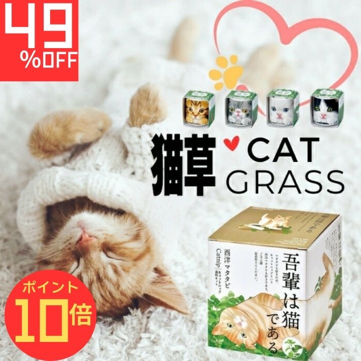 ↑このバナーから必ずエントリーをしてポイント10倍を獲得してください↑GD-1027 西洋マタタビ栽培キット 「西洋マタタビ（キャットニップ）」と呼ばれる 猫が好むハーブを育てる栽培キット。 不朽の名作「吾輩は猫である」をイメージしてゴロゴ...