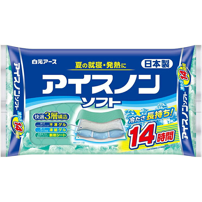 ※お取り寄せとなり、発送までに3～10日程お日にちを頂戴する場合がございます。 ※お一人様2個まで。 ■製品特徴 ◇「凍らずやわらかくフィット」する不凍ゲル、「凍ってしっかり冷却」する凍結ゲル、「冷気を下に逃がしにくい」断熱シートによる快適...