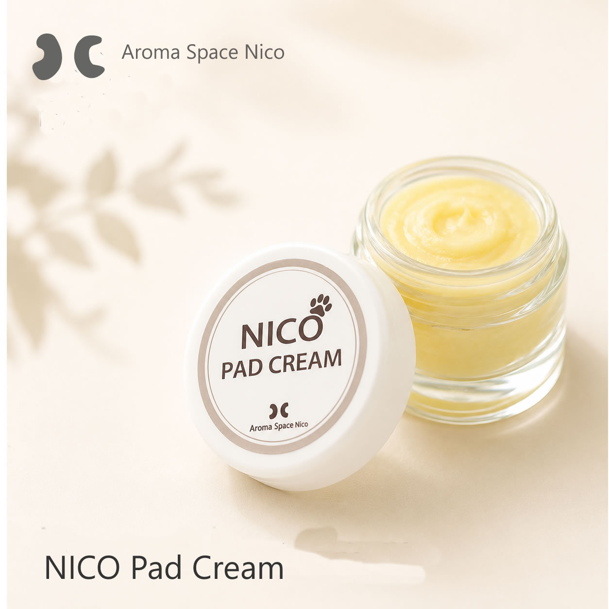 NICO オーガニック 肉球クリーム ここが　オススメ！ NICOオーガニック肉球クリームは100％自然素材。 選び抜かれた有機栽培の植物だけで作られています。 少量で伸びが良く、皮膚になじんで浸透するためベタつきません。 ワンちゃんが舐め...