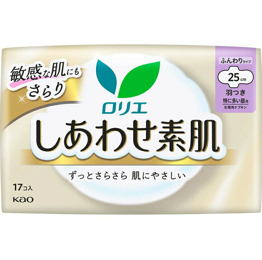 生理中の繊細な素肌のために快適なつけ心地を考慮 ロリエ独自の低刺激設計「ふわポコ表面シート」採用 吸引力125％（当社従来品比） ふんわりやわらか仕立てで肌との接触面積を最小限に 通気性150％（「肌きれいガード」表面シートとの比較） 医薬...