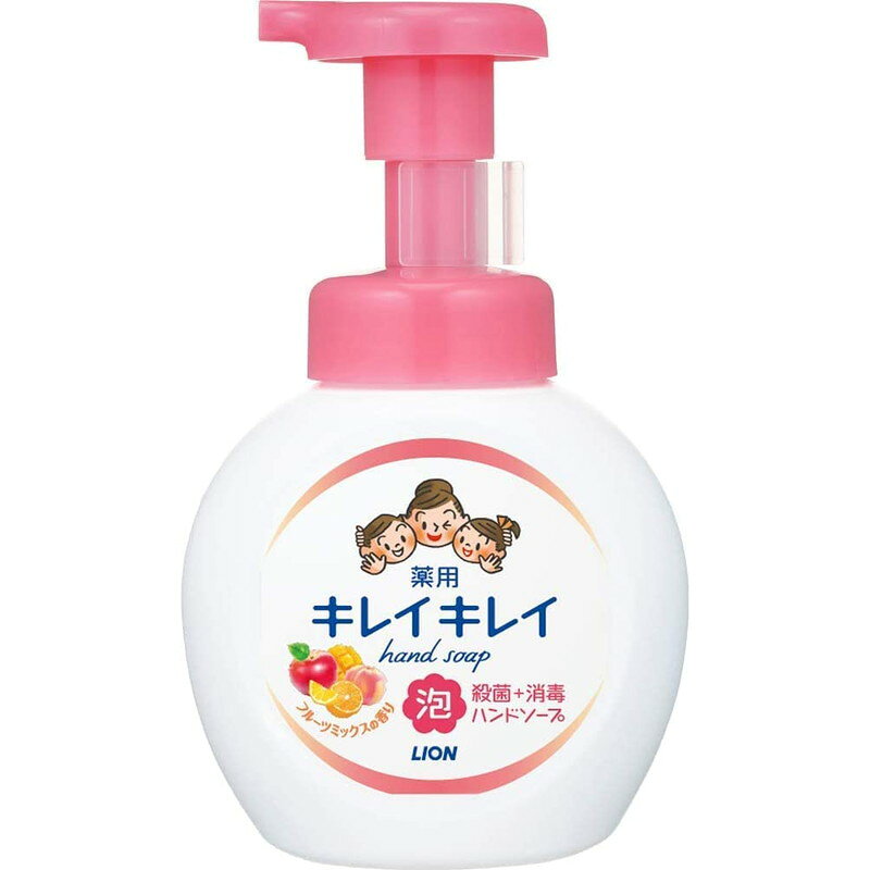 ? バイ菌から手肌を守る抗菌ポンプヘッド搭載 ? 有効成分配合で殺菌・消毒 ? きめ細かな泡で汚れをすみずみまで除去 ? 泡切れがよく洗いあがりがぬるつきにくい ? フルーツミックスの香り付き 【ご注意】用法・用量および使用上の注意をよくお...