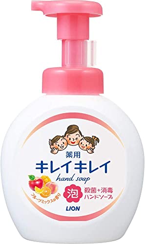 大容量の本体大型サイズでつめかえ回数を減らせる 殺菌成分配合で手肌を清潔に保つ きめ細かな泡が汚れをすみずみまでしっかり落とす 泡切れがよく、すばやいすすぎ 清潔感のあるフルーツミックスの香り 医薬部外品 【ご注意】用法・用量および使用上の...