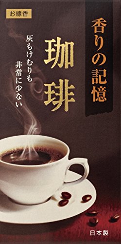 ・珈琲の芳ばしい香りが漂うお線香 ・灰や煙が非常に少なく室内でも気にならない ・特許出願中の技術で灰が散らばりにくい ・約100gのバラ詰めタイプ ・燃焼時間約30分（立てた場合） 【ご注意】原材料名およびアレルゲン（アレルギー物質）につき...