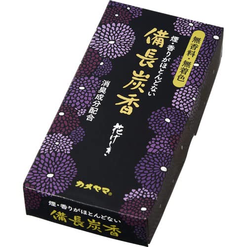 香りを抑えて煙を極々微量にしたお線香。 備長炭と活性炭、消臭剤を配合し、お部屋のにおいを中和消臭。 備長炭は臭い吸収と空気浄化に優れる。 無香性で強い香りが苦手な方にも。 けむりが極々微量で掛け軸をイメージした純和風パッケージ。 平均燃焼時...