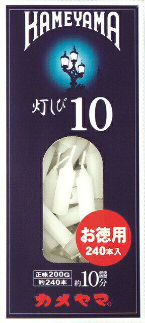 ・液化天然ガス(LNG)を原料としたエコなローソク ・燃焼時間は約10分 ・燃焼時の二酸化炭素排出量が少なく地球に優しい ・神仏用ローソクとして使用可能 ・芯の調整で再点火しやすい ・保管は直射日光・高温多湿を避ける 【ご注意】原材料名およ...