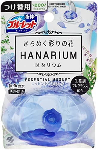 ・きらめく花びら（アートフラワー）入り ・生花調のフレグランスでみずみずしい香りがトイレ空間に広がる ・洗浄・防汚成分配合で便器表面をコートし汚れの付着を抑制 ・泡立ちながら汚れを洗い流し便器の輝きを保つ ・無色の水が流れる ・標準使用で約...