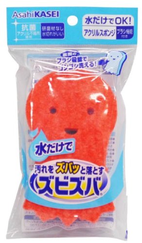 ・旭化成独自の抗菌アクリル不織布で水だけで汚れを落とすエコスポンジ ・レッド面は食器の汚れや油汚れに適している ・ホワイト面にはブラシ機能があり、ご飯などのこびりつきをかき落とす ・中間層に特殊スポンジ使用で水切れが良い ・研磨材不使用でフ...