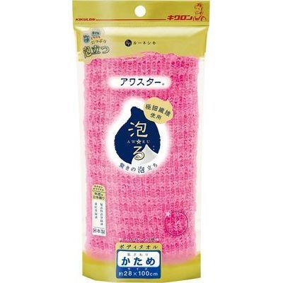 サイズ:約28×100cm材質:ナイロン原産国:日本泡立ちの良いボディタオル1本1本細い繊維で、キメの細かいクリーミーな泡立ちお肌に馴染んでやさしいタッチなのにしっかり洗える