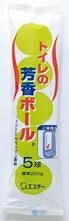 【商品説明】トイレの悪臭を防ぐ。男子用便器に?球入れるだけ。※パラジクロルベンゼン製剤。[用途]男子便器用。【仕様】 箱()【備考】※メーカーの都合により、パッケージ・仕様等は予告なく変更になる場合がございます。【検索用キーワード】エステー...