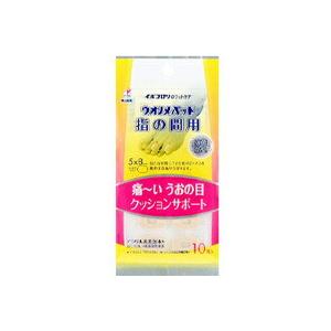 アクリル樹脂の特殊素材を使用しクッション性に優れる 靴の圧迫や摩擦による魚の目やタコの痛みをやわらげる 復元力にすぐれ衝撃を吸収し反発性が低い 「イボコロリ」や「ウオノメコロリ」液タイプとの耐薬品性確認済み 抗菌・防臭タイプ 指と指の間の魚...