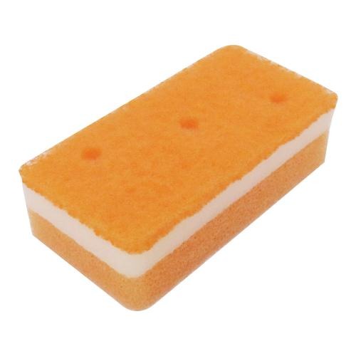 ・3つの穴あき構造で泡立ちと水切れが良い ・キズつけにくいソフトタイプで汚れをしっかり落とす ・中央のやわらかいスポンジ部分が細かい泡を立てる ・外側のフィルタースポンジがしっかり汚れを取る ・抗菌加工済みで清潔に使用可能 ・色はアソートで...