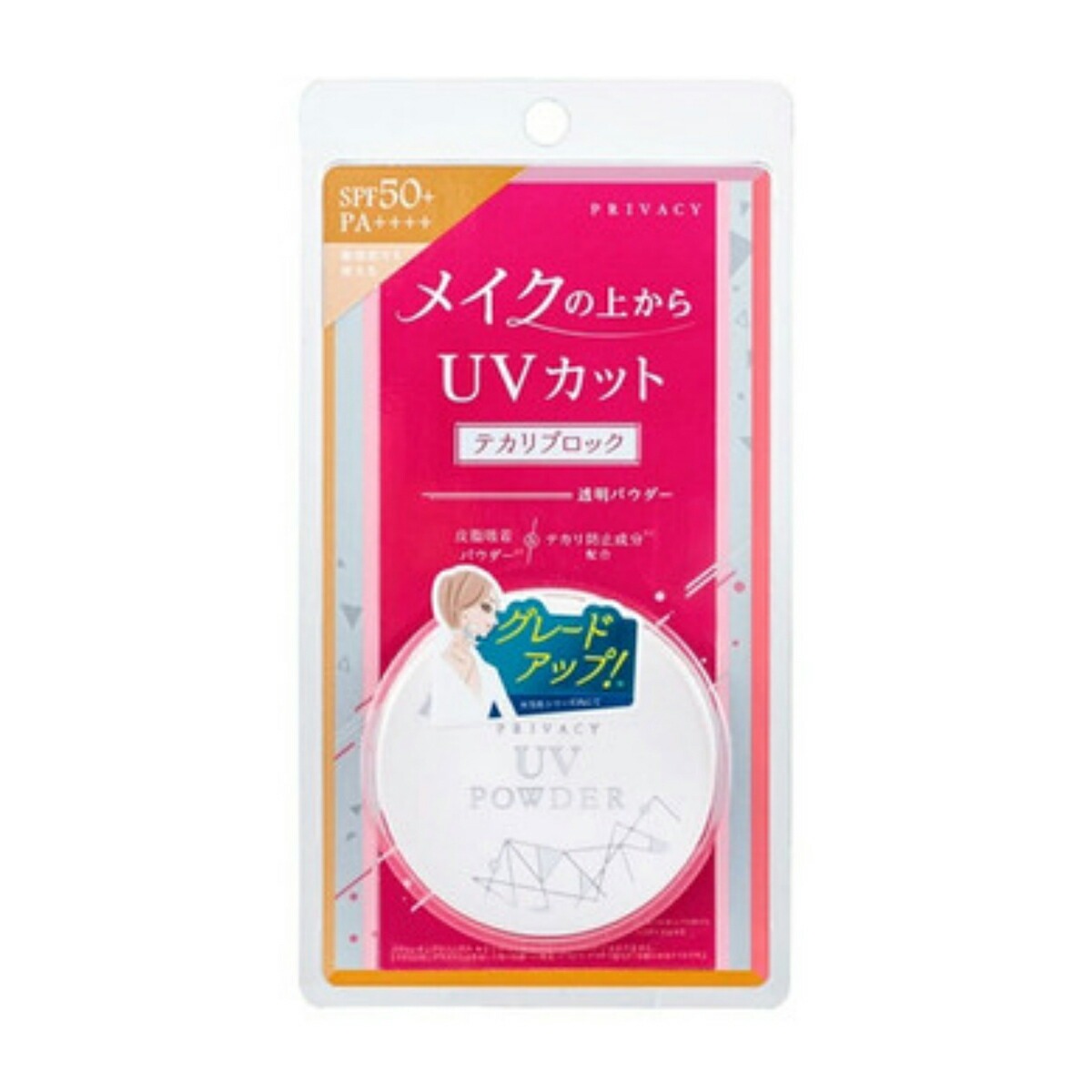 メイクの上から使える透明UVカットパウダー。 SPF50+PA++++で高いUVカット効果。 皮脂吸着パウダーとテカリ防止成分配合でメイク中のテカリを防止。 2?3時間ごとを目安に塗り直す。 お肌に異常が現れた場合は使用を中止。 【ご注意】...