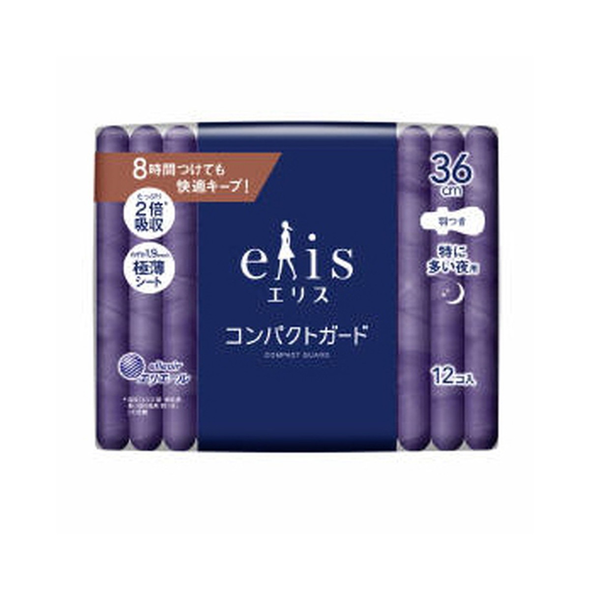 ・8時間つけても快適キープでべたつきにくい ・超吸収ポリマーをぎっしり詰め、普通のナプキンの2倍吸収 ・極薄1.9mmシートで持ち運びに便利 ・動いてもしっかり固定しモレを防止 ・足まわりの違和感を低減 【ご注意】用法・用量および使用上の注...