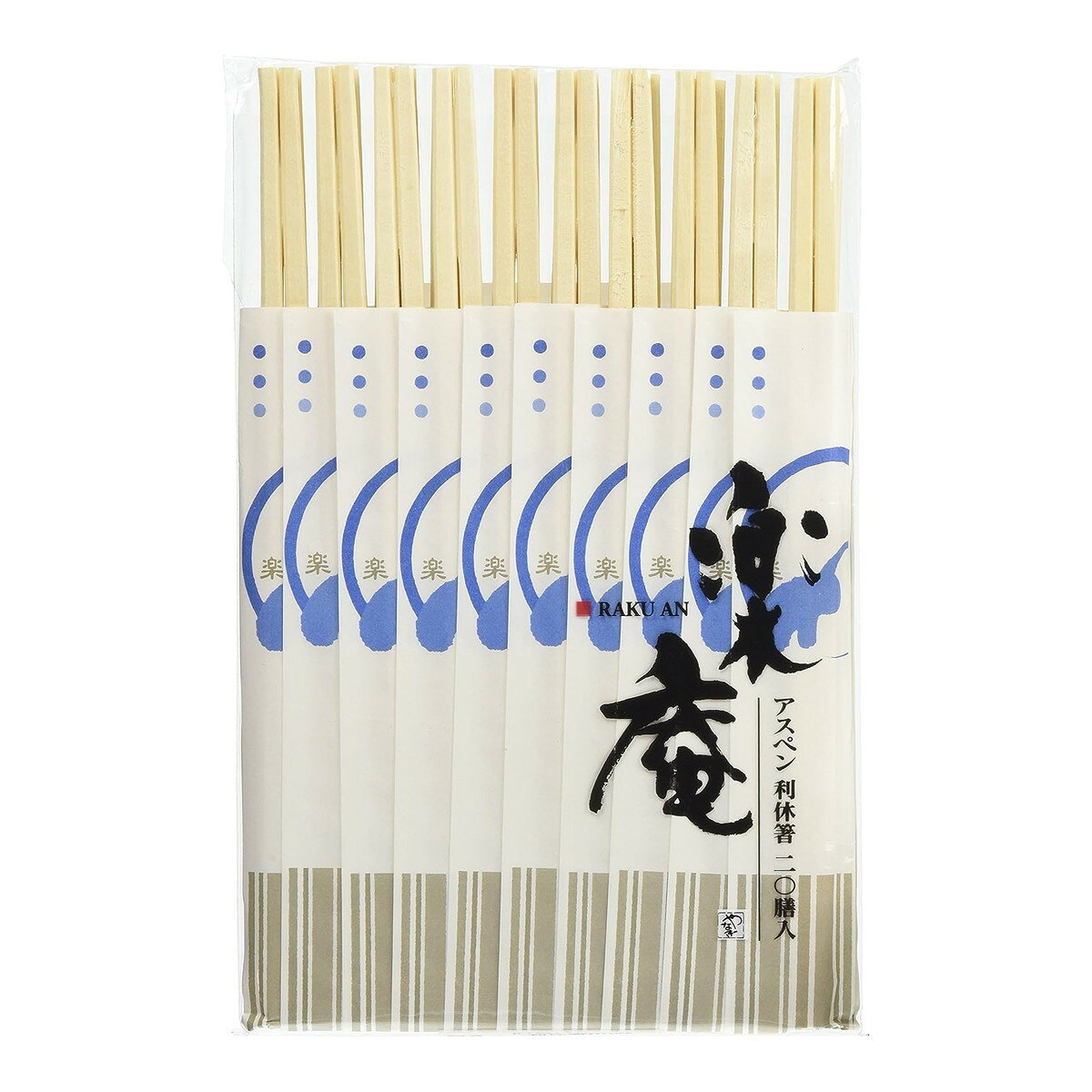 ・白く美しい木肌のアスペン材を使用した割り箸 ・両端を細く仕上げた利休箸スタイル ・来客用やおもてなしに最適なデザイン ・毎日使っても飽きのこないシンプルなデザイン ・21cmの使いやすいサイズ 【ご注意】原材料名およびアレルゲン（アレルギ...
