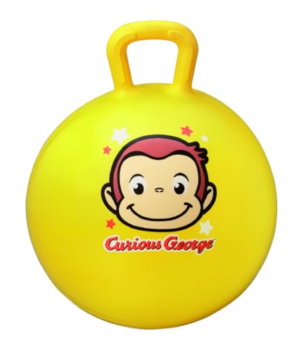 イエロー/-/VG28・大人気キャラクターおさるのジョージのホッピングボールが登場・お子さまが楽しみながら運動できる、ジャンプ遊びにぴったりのアイテムです。商品紹介 おさるのジョージ ホッピングボール 大人気キャラクターおさるのジョージのホ...