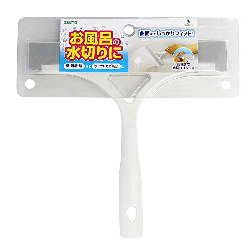 ホワイト/商品サイズ:幅22×奥行2.5×高さ21cm/BT758・パッケージ個数:1・サイズ:幅22×奥行2.5×高さ21cm・お風呂の水滴、結露取りに・曲面までしっかりフィット・両端まで水切りゴムつき・原産国:中国壁、浴槽、鏡などお風呂...