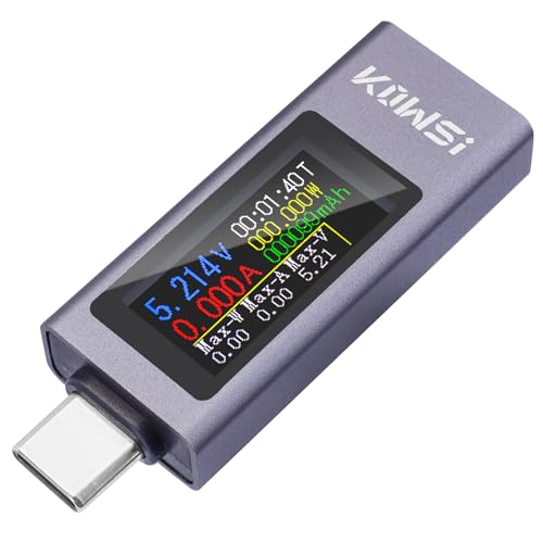 2C/-/2302C・Color:2C・USB CパワーメーターこのUSBテスターは、タブレット、充電器、パワーバンク、ケーブルなどのUSB-Cデバイスの電圧、電流、電力、容量、エネルギー、時間、温度を測定できます。双方向電流とオフラインデ...