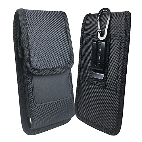 ブラック/5.5-6.9インチ/-・Size:5.5-6.9インチ・ベルトケース内寸サイズ：高160-175mm×横85mm×厚み20mm 重量: 約80g。iPhone 16/15/14/13/12/11 Pro Max iPhone 1...