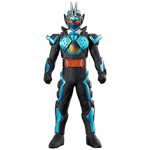 （C）2023 石森プロ・テレビ朝日・ADK EM・東映・［カテゴリー］仮面ライダー・［使用電池］電池・不要・［対象年齢］3才〜商品紹介 仮面ライダーソフビシリーズに仮面ライダーガッチャード スチームホッパーが登場 全高約14cmで、お子さ...