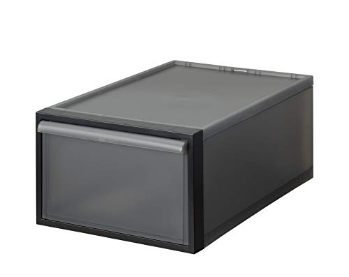 単品ブラック半透明/02引き出し:M/CS-D2・Color:ブラック半透明Size:02引き出し:MStyle:単品・パッケージ個数:1・本体サイズ:約幅32x奥52x高21.5cm・内寸:約幅27x奥48.5x高16cm・重量:約191...