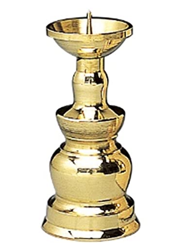 3.0寸ゴールド/1/177786.0・Style:3.0寸・パッケージ個数:1・商品サイズ 幅×奥行×高さ :57×57×115・内容量:1個真鍮ローソク立て 3寸は、真ちゅうのローソク立て仏具です。 使用上の注意 ●神仏具用陶器を食器と...