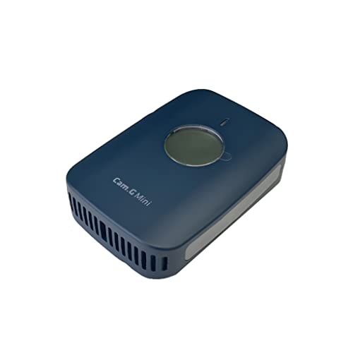 ポータブルネイビー/-/camg-mini・Color:ネイビー・パッケージ個数:1・秋冬キャンプの必需品アプリと連動可能、持ち運べるポータブル一酸化炭素チェッカー・一酸化炭素濃度チェック＆非常時にも鳴らせる非常ベル機能付き・車中泊・キャン...