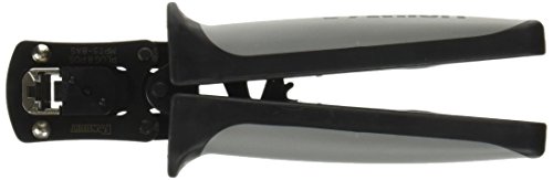 greyblack/-/MPT5-8AS・PatternName:単品・パッケージ個数:1・パンドウイット社製モジュラ-プラグ用圧着工具です・カテゴリ5e、6、6AのUTPおよびシ-ルドケ-ブル全てにこの1台で対応・定番の1台です・梱包サイ...