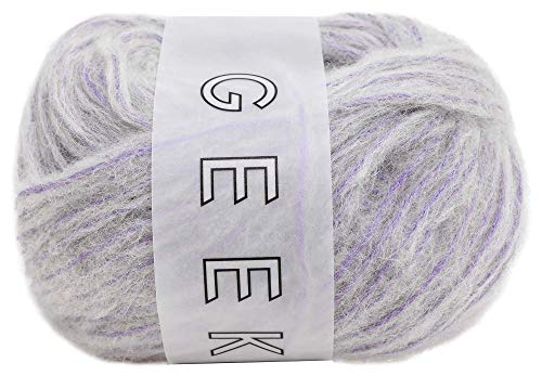 Col.7/-/01-5710・Color:Col.7・パッケージ個数:1・品番:01-5710・太さ:並太・仕立:30g 約70m・色・柄:Col.7 パープル 系・素材:ウール56%、ポリエステル30%、アルパカ14%糸の芯と吹き出てい...